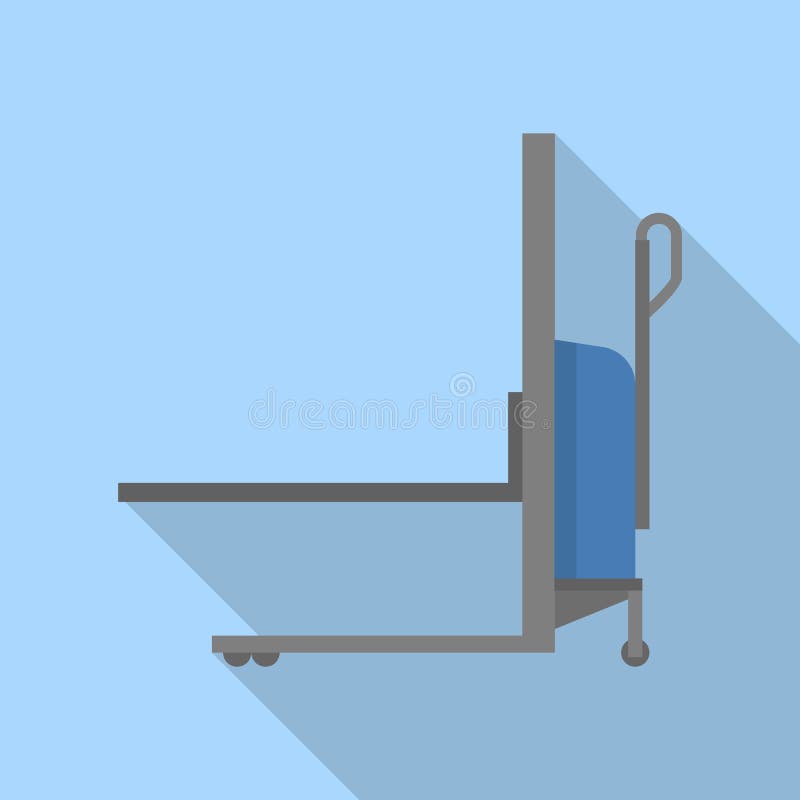 Car lift icon, flat style stock vector. Illustration of abstract ...