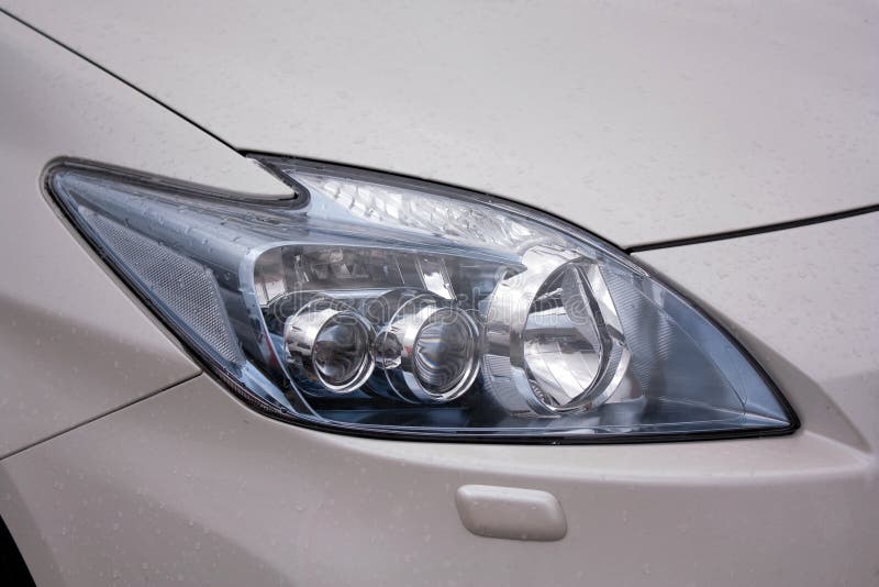 Car light stock image. Image of modern, chrome, classic - 15291709