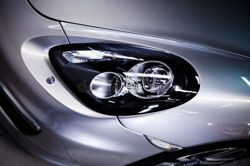 Car light editorial photography. Image of porsche, like - 64151732