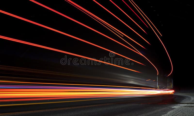 Car light trails stock photo. Image of trails, exposure - 17751882