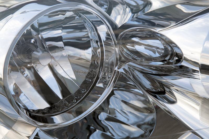 Car lights stock photo. Image of metal, dream, reflection - 17123934