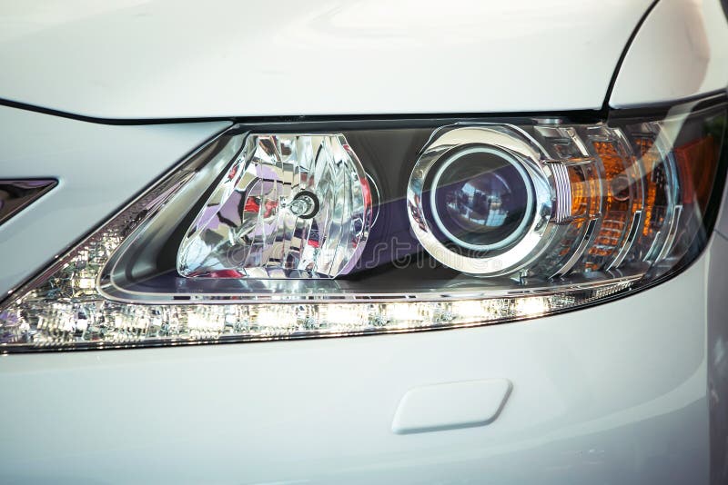 Car lights close up stock image. Image of energy, element - 67538929