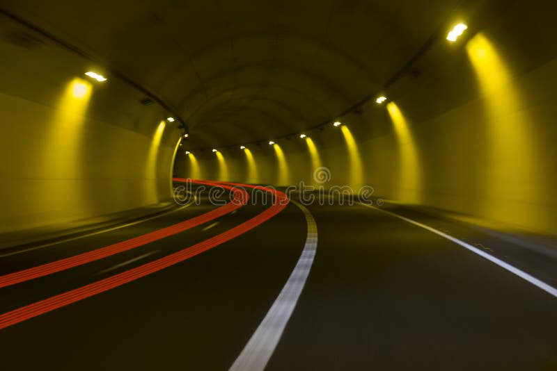 Moving Car Lights on the Motorway Stock Image - Image of abstract, long ...