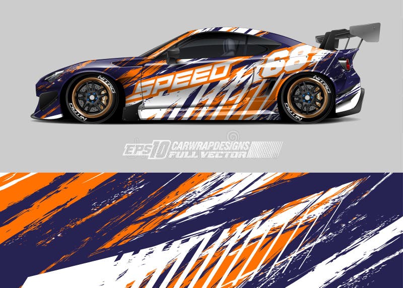 Car Livery DesignsCar Livery Designs. Abstract Sripe Racing Background ...