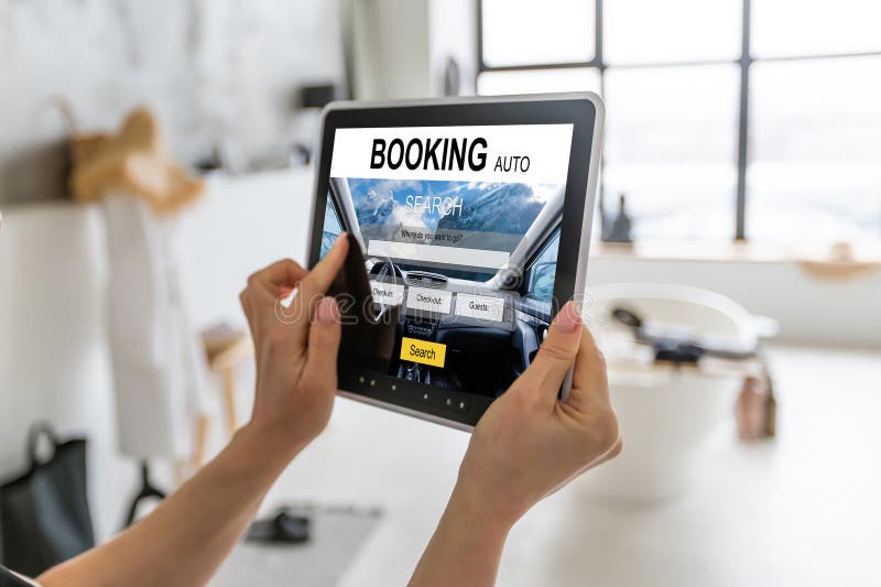 Car Loan Application Form Concept. Booking Stock Photo - Image of ...