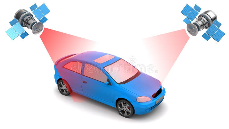 Car location stock illustration. Illustration of vehicle - 80177037