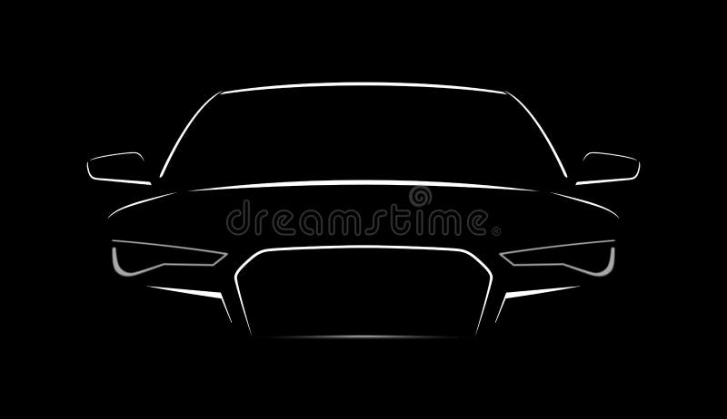 Car Logo Abstract Lines Vector. Vector Illustration Stock Vector ...
