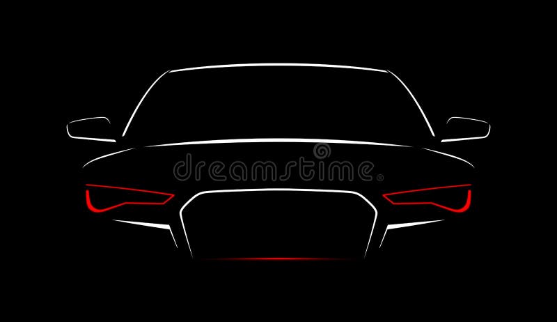 Car Logo Abstract Lines Vector. Vector Illustration Stock Vector ...
