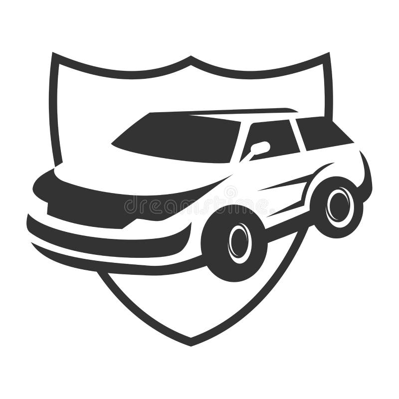 Car Logo Design Concept Illustration Icon Brand Identity Stock Vector ...