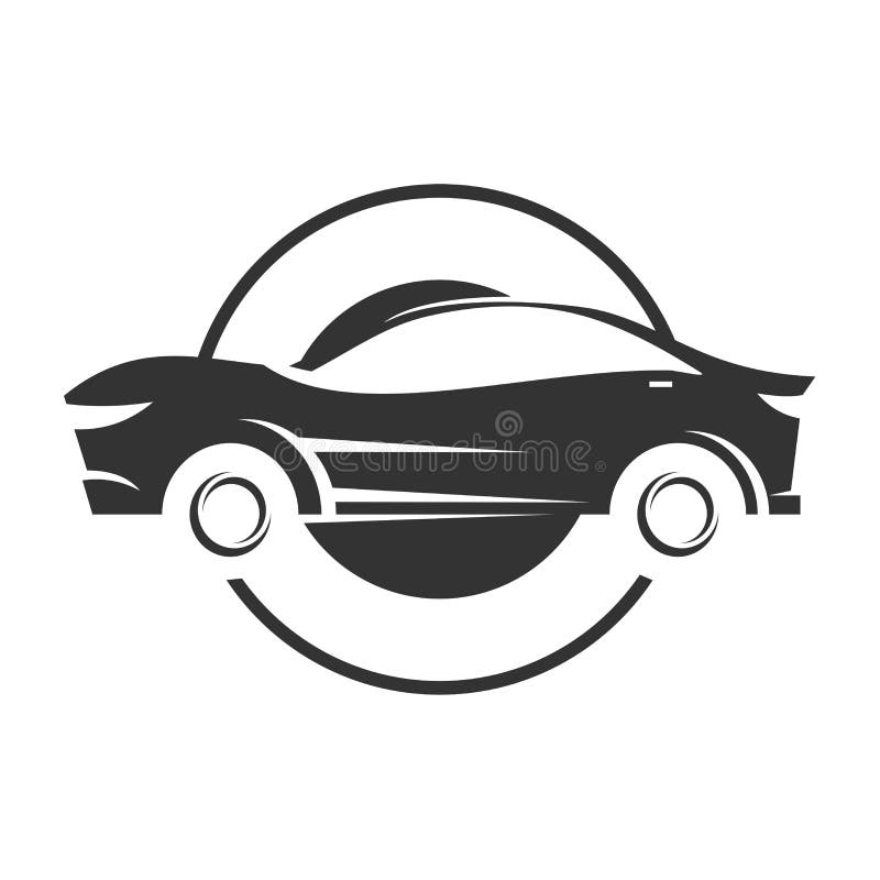 Car Logo Design Concept Illustration Icon Brand Identity Stock Vector ...