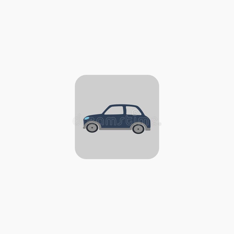 Car. Logo. Icon. Small Car. Vector Illustration. EPS 10 Stock ...