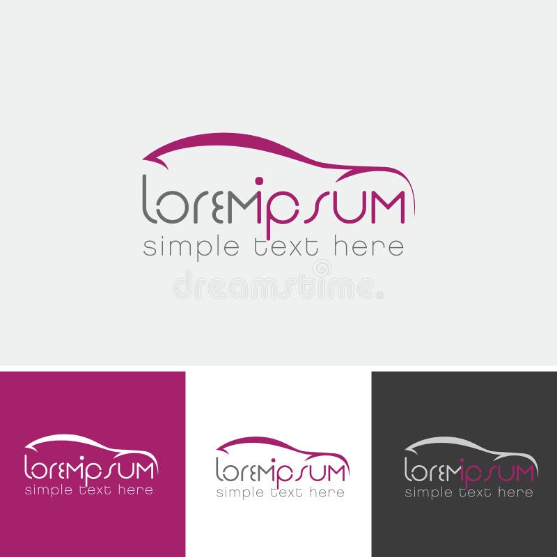 Modern car logo stock vector. Illustration of concept - 15000044