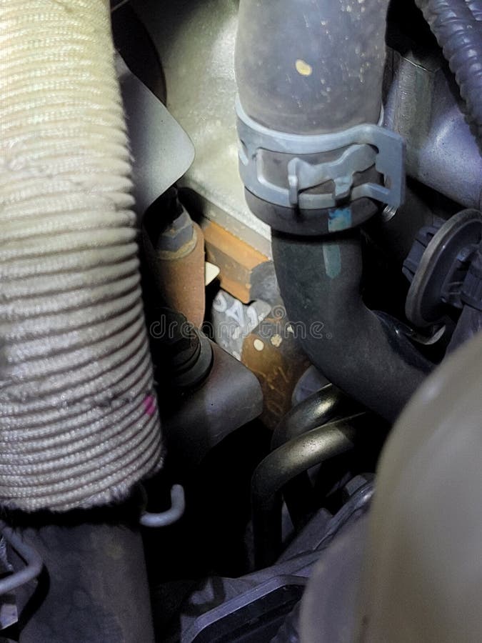 Car machine engine stock photo. Image of pipe, machine - 261780268