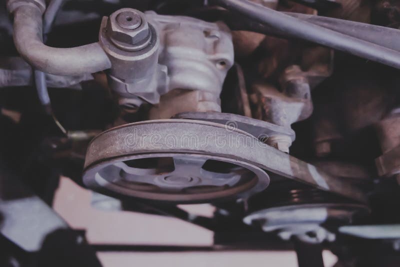 Car Machine Inside stock photo. Image of enginebay, industrial - 97293988