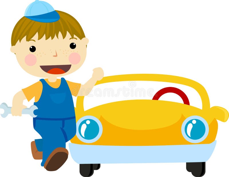 Car Mechanic Drawing Stock Illustrations – 13,788 Car Mechanic Drawing ...