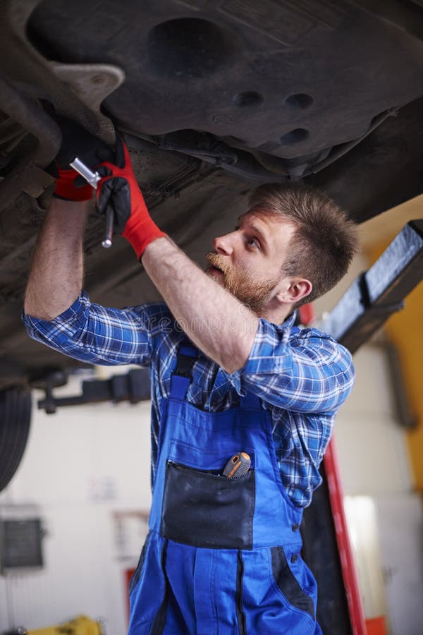 Car mechanic stock image. Image of owner, mechanic, serious - 59129731
