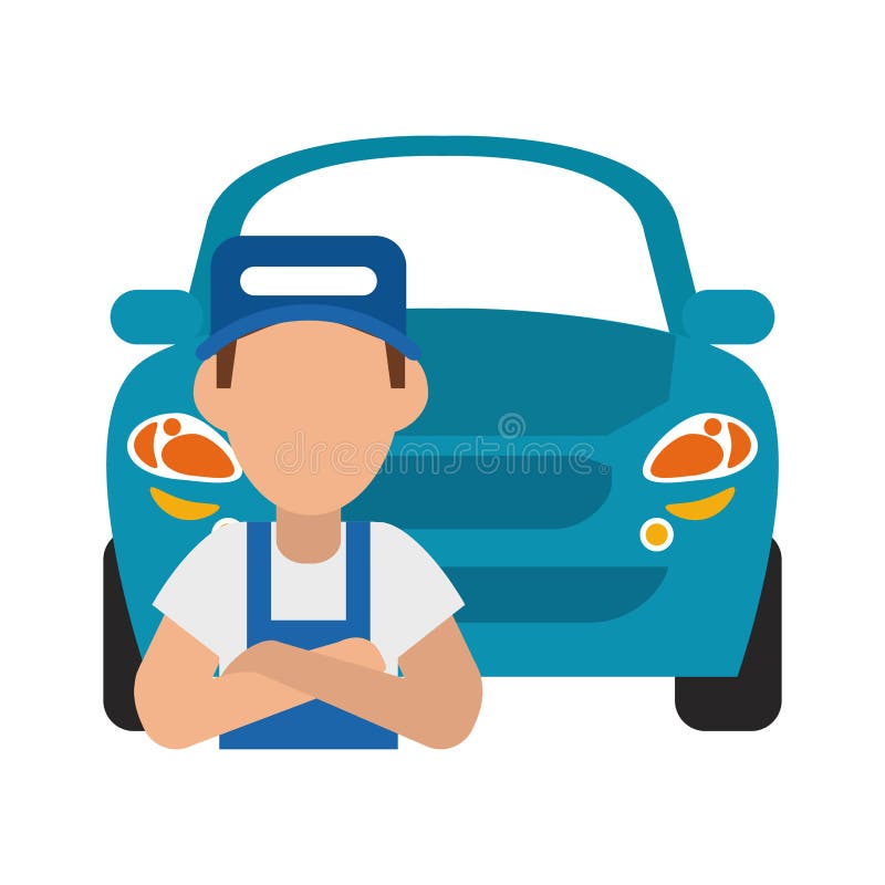 Avatar Car Mechanic Stock Illustrations – 167 Avatar Car Mechanic Stock ...