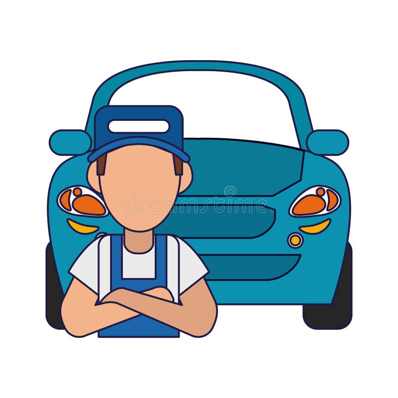 Avatar Car Mechanic Stock Illustrations – 166 Avatar Car Mechanic Stock ...
