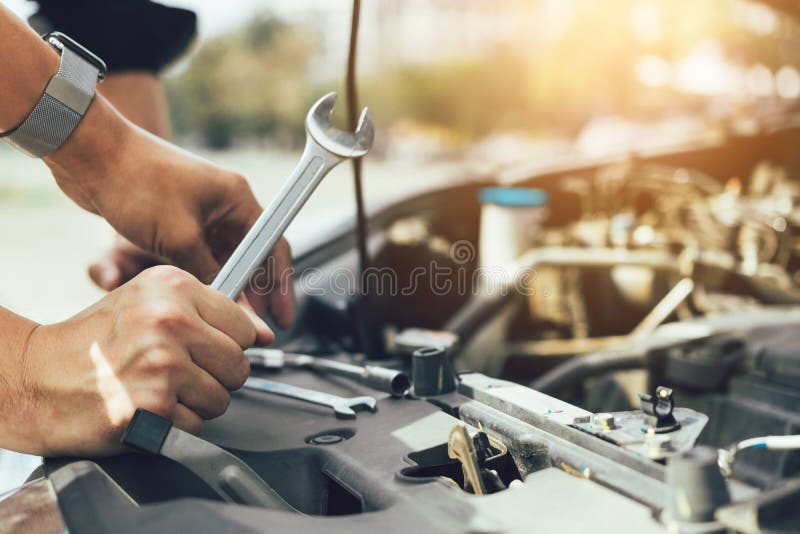 Engine Maintenance stock image. Image of automobiles, mechanics - 1252697