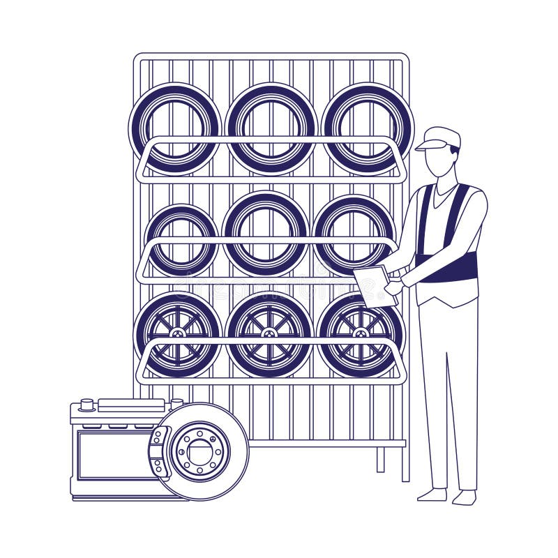 Tires Rack Stock Illustrations – 120 Tires Rack Stock Illustrations ...