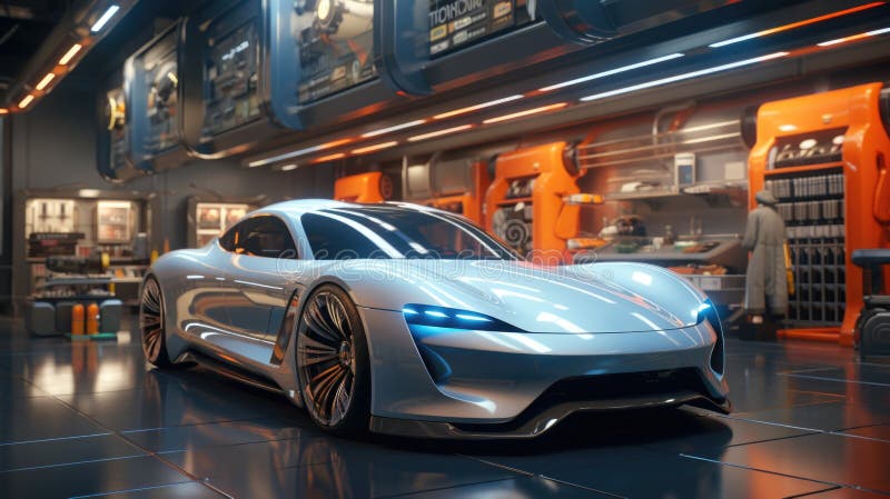 Car Mechanic Using Augmented Reality To Visualize Troubleshoot Issues ...