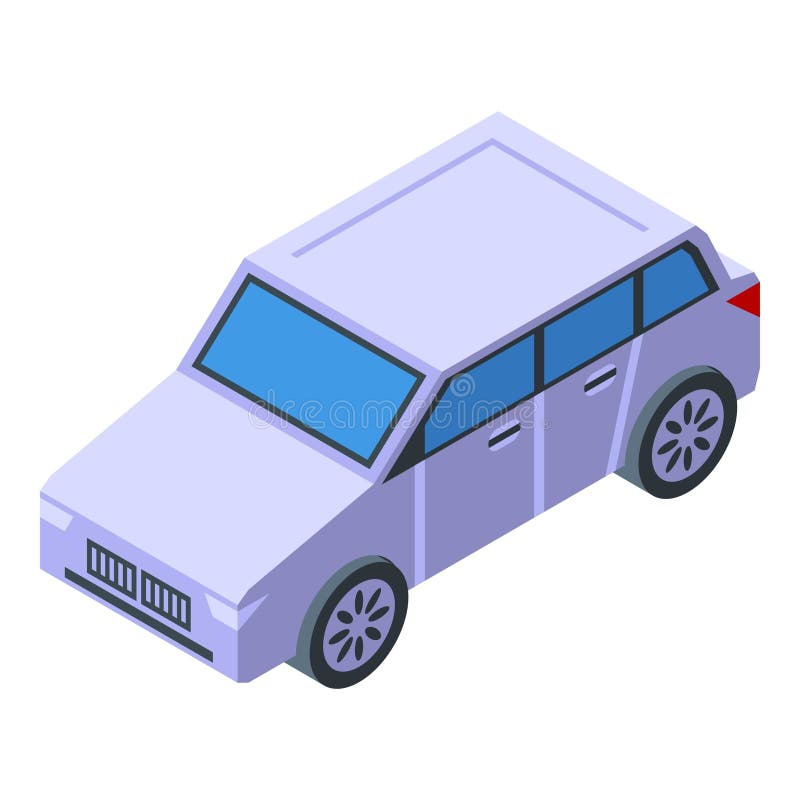Car Media Play Icon Isometric Vector. Remote Control Stock Vector ...