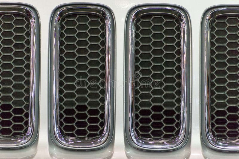 Car Mesh Grill Pattern Picture. Image: 87853347