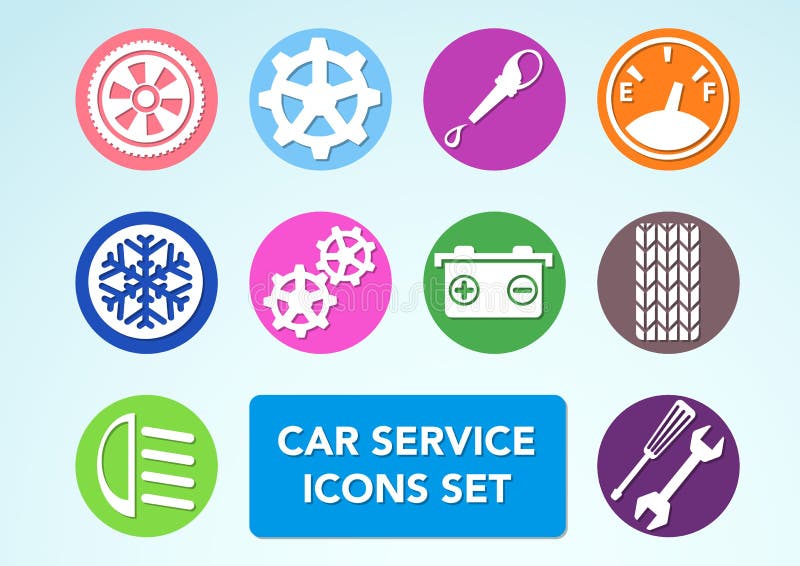 Car minimalistic icons set stock vector. Illustration of icon - 36971389
