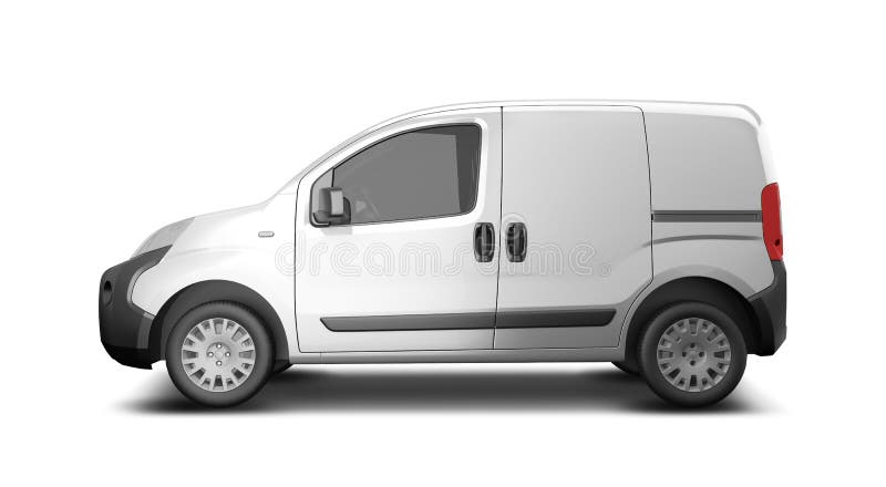 Car mockup side view stock photo. Image of cargo, vehicle - 206935730
