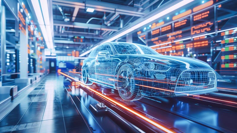 Car Model Design with Holographic Digital, Engineer Develop Innovative ...