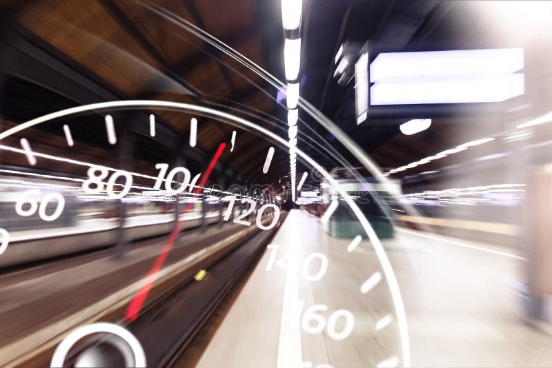 Modern Car Speedometer on Background Stock Image - Image of parts ...