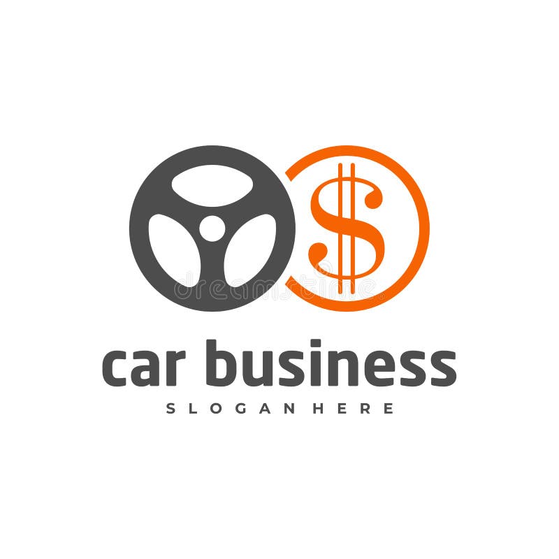 Car Money Logo Vector Template, Creative Car Logo Design Concepts Stock ...