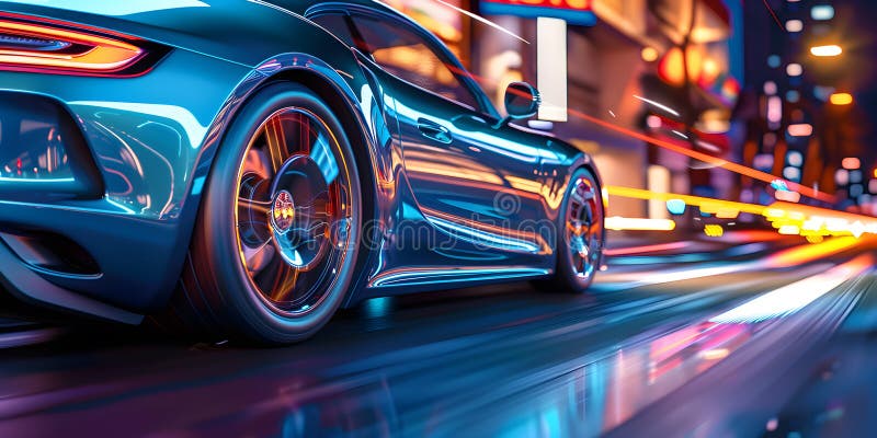 A Car in Motion on the Highway Stock Photo - Image of cars, abstract ...