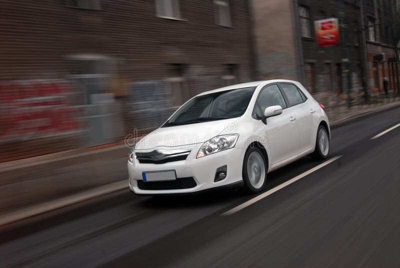 Car in motion stock photo. Image of grey, business, alternative - 31250704