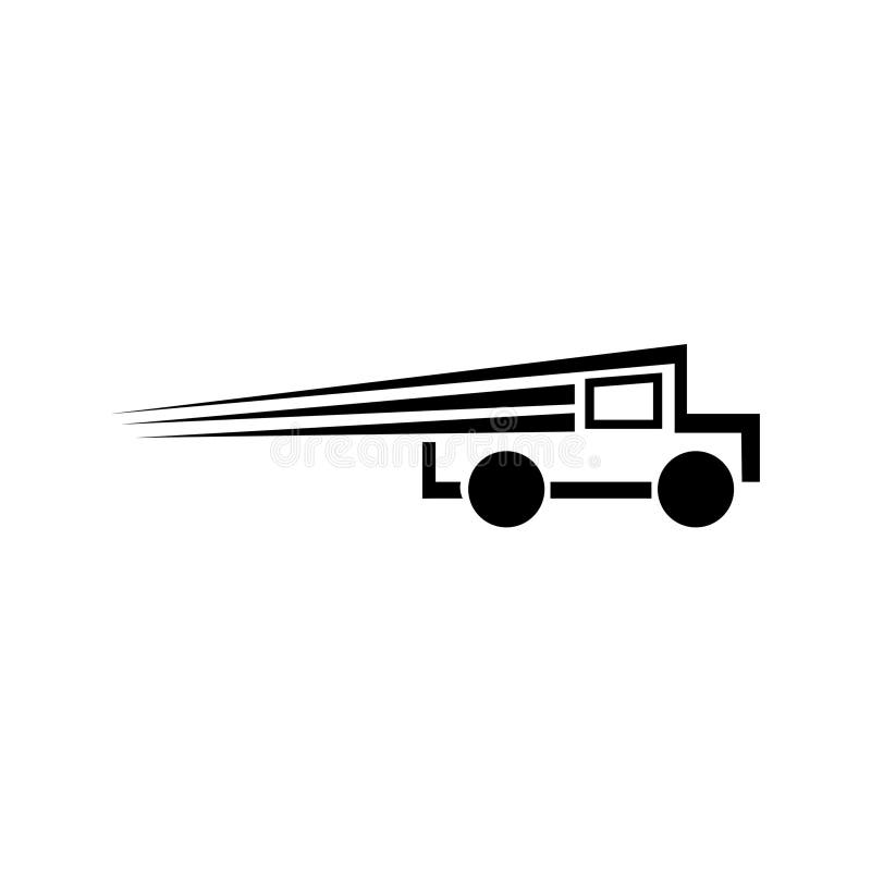 Car in motion icon stock vector. Illustration of sign - 278614215