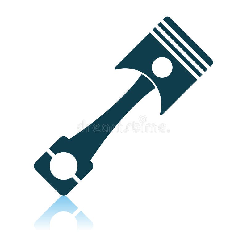 Motor Piston Handshake. Car Service Symbol. Vector. Illustration. Stock ...