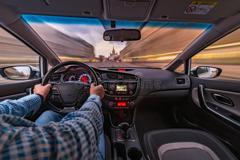 Car movement at dawn stock photo. Image of blurry, motion - 141572590