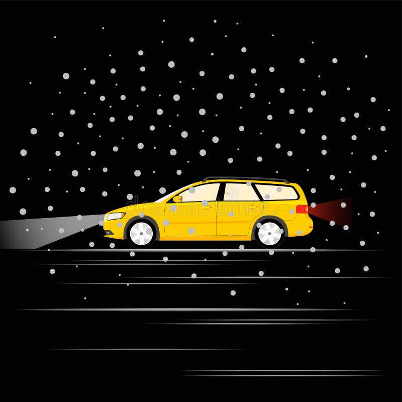 Car Moves Night Stock Illustrations – 243 Car Moves Night Stock ...