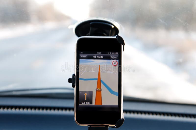 Car navigation stock image. Image of navigation, wind - 24328323