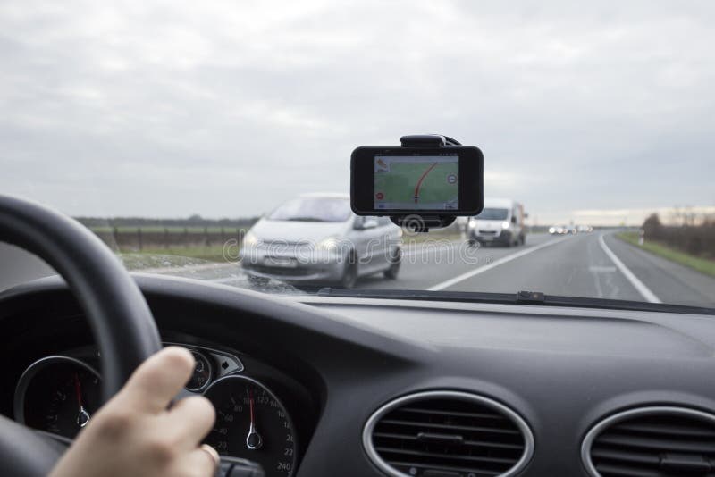 Car navigation stock photo. Image of digital, direction - 45880496