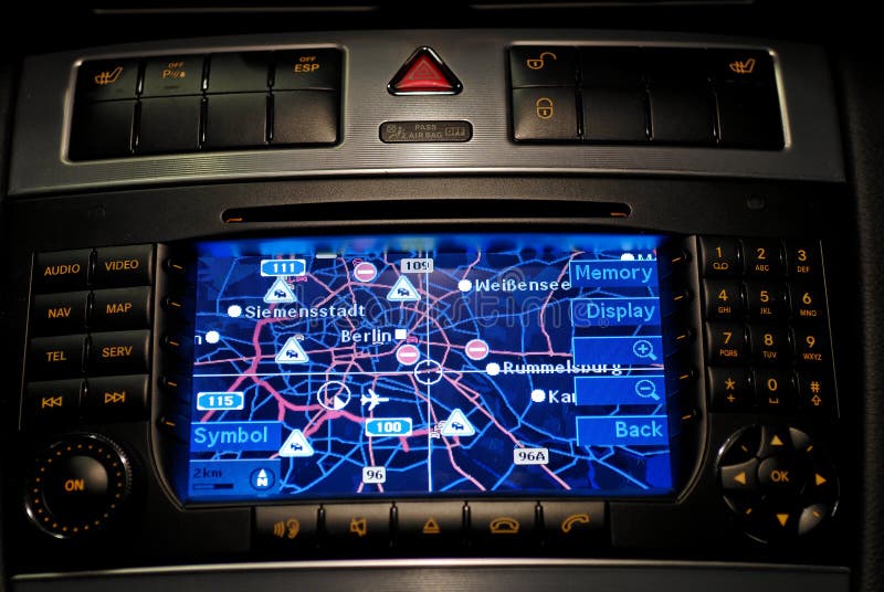 Car navigation, gps stock photo. Image of guide, distance - 1879796