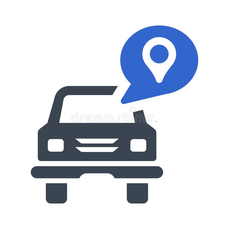 Car navigation icon stock vector. Illustration of vector - 330713461