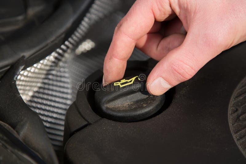 Oil cap stock image. Image of mechanic, engine, repair - 22087997