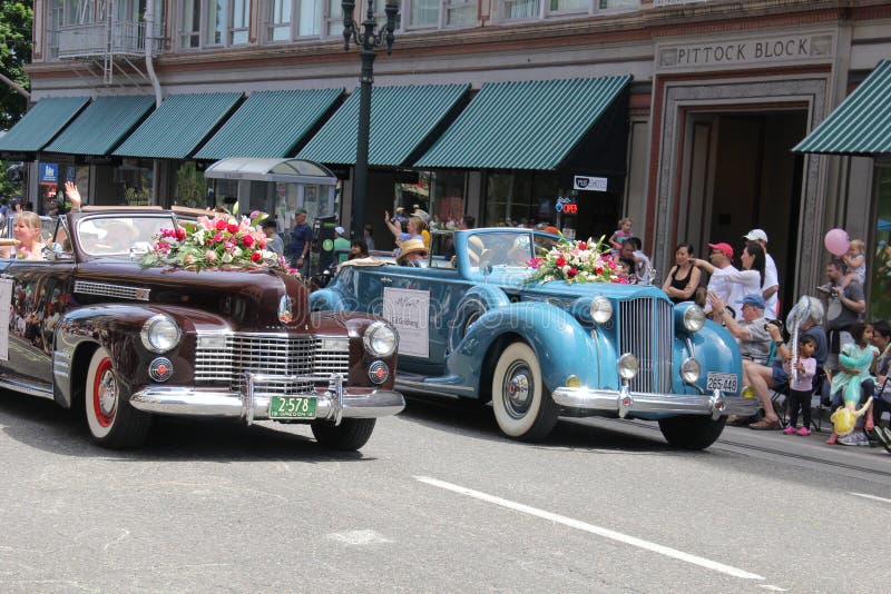 Car editorial stock photo. Image of parade, oregon, classic - 55082503
