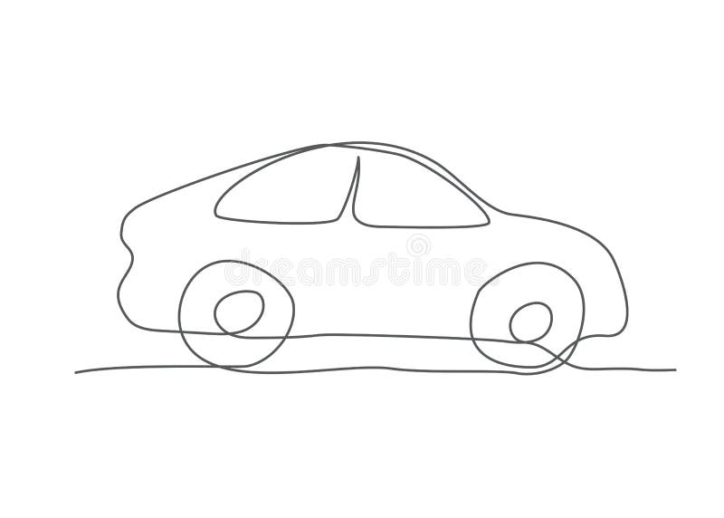 Continuous Line Race Car Stock Illustrations – 80 Continuous Line Race ...