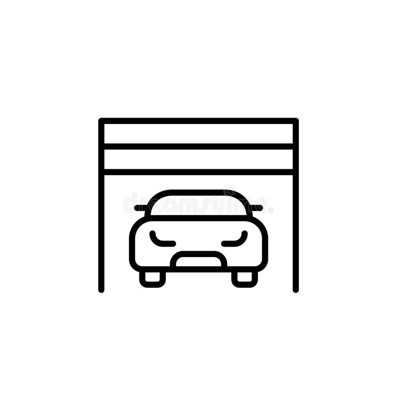 Icon Open Garage Stock Illustrations – 1,835 Icon Open Garage Stock ...