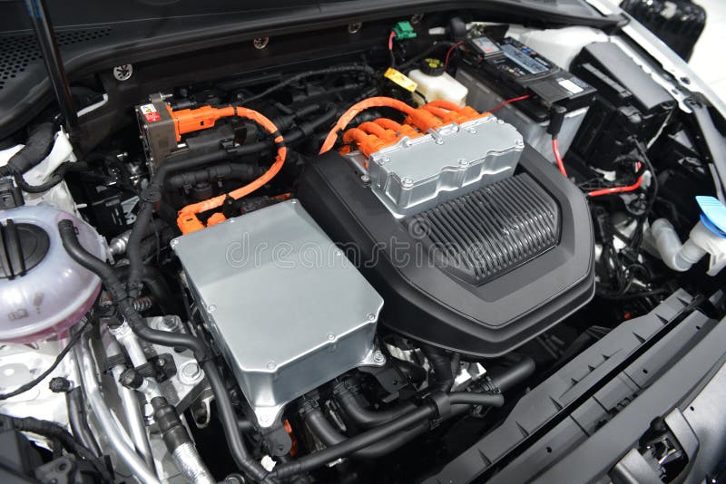 Car with open hood. stock photo. Image of fuel, checking - 80139190