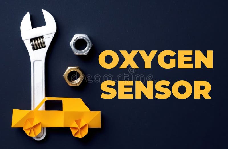 Car Oxygen Sensor Text Words Meaning Car Repair Topic Stock ...