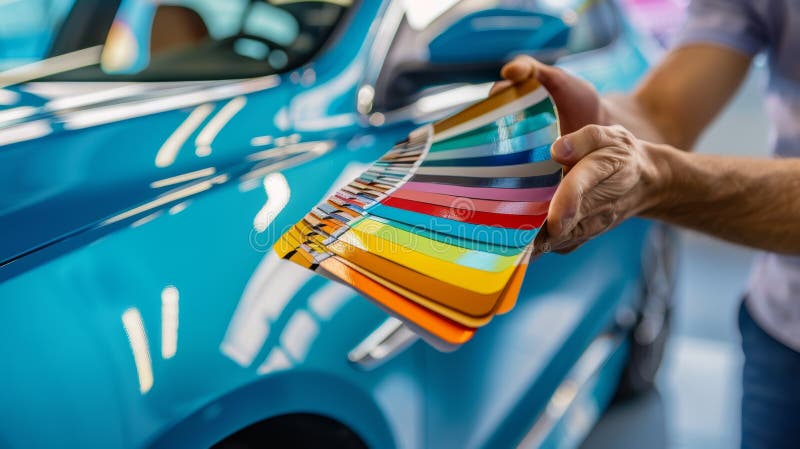 Car Paint Color Samples Ai Generated Stock Photos - Free & Royalty-Free ...