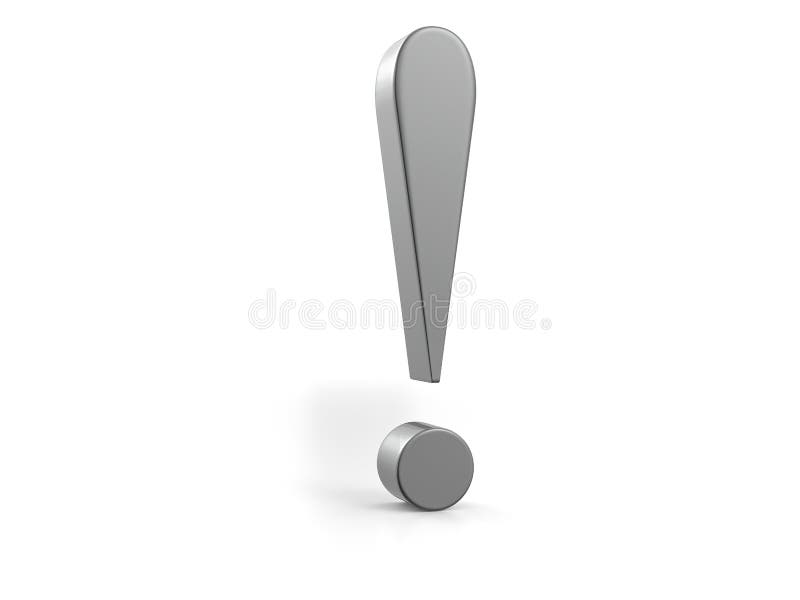Exclamation Mark Paint Stock Illustrations – 957 Exclamation Mark Paint ...